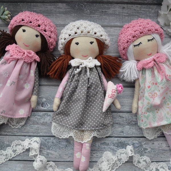Soft Fabric Doll - Etsy