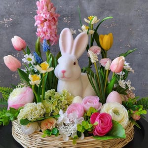 Luxury Spring Cottage Decor, Easter Decor, Spring Home Decor, Easter ...