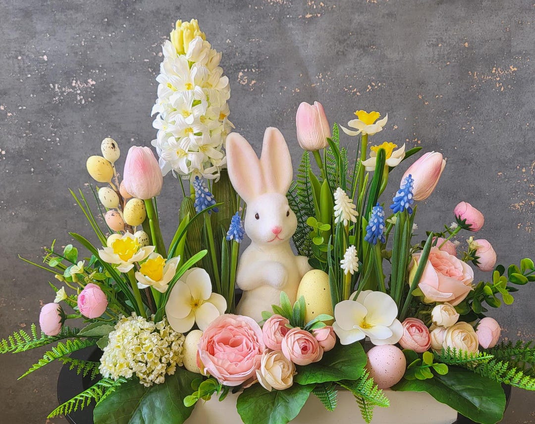 Luxury Spring Centerpiece, Easter Centerpice, Spring Home Decor, Easter ...