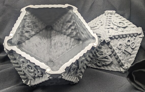 D20 Popcorn Bucket Dice Container 3D Printed Model Israel, 58% OFF