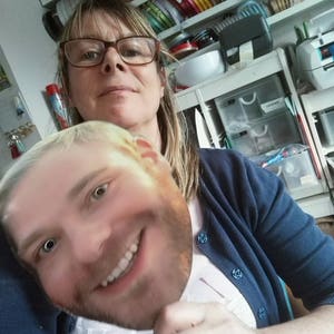 Photo Face Mask - Cut Out Face Props- Masks - Custom Made Personalized ...