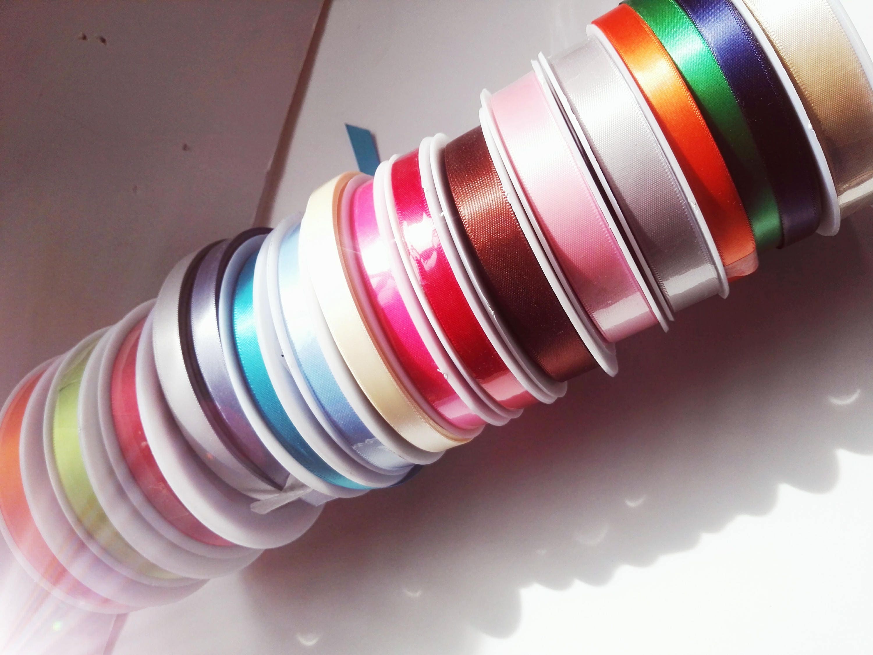 15mm Satin Ribbon Swing Tag Ribbon Tie on Ribbon Gift - Etsy