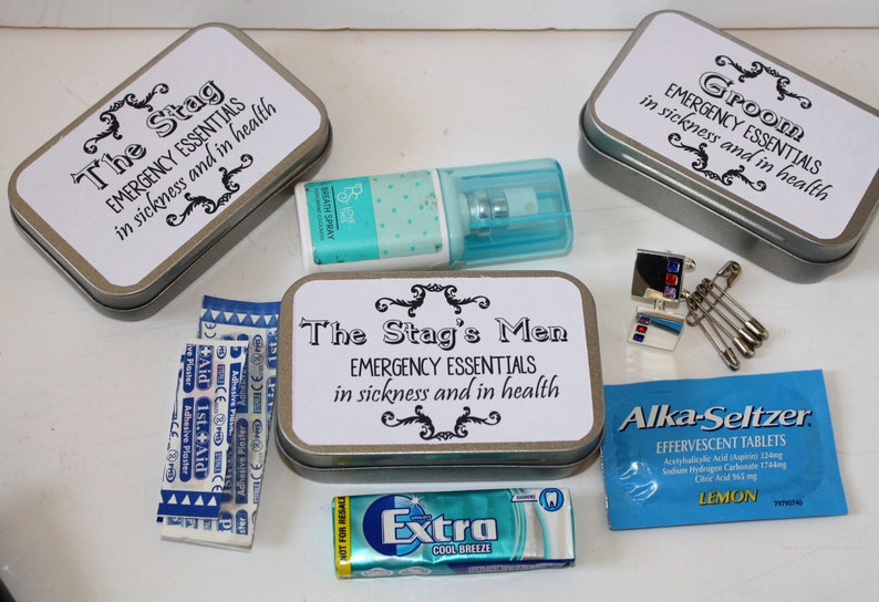 Survival Tin or Rescue Kits With Filling tin & Sticker | Etsy