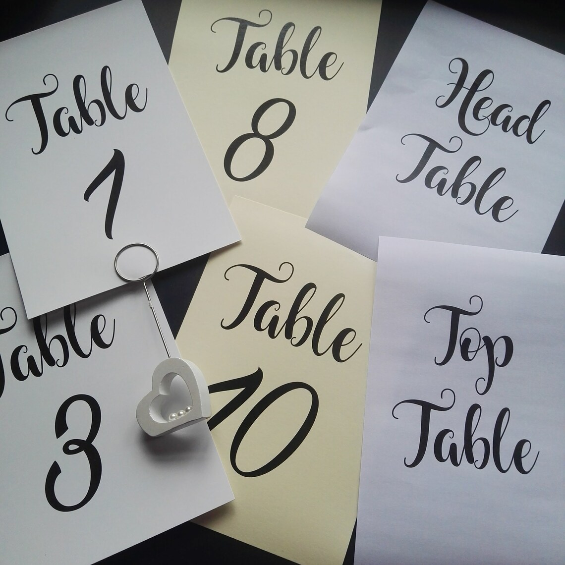 25 Printable Table No's Popular Table Signs Wedding - Etsy
