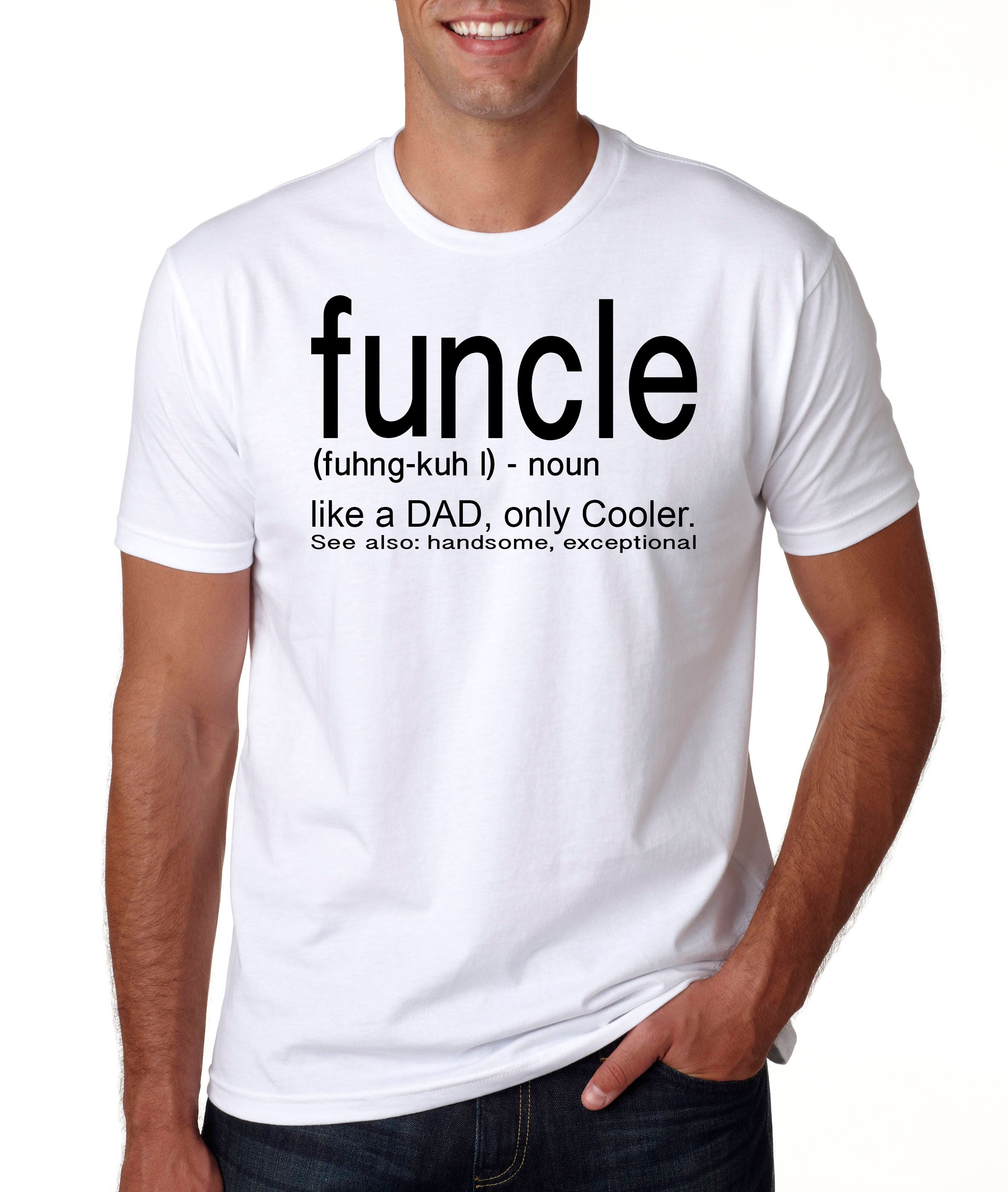 Funcle Funcle shirt. Funcle Definition Uncle Shirt fashion | Etsy