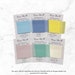 2x2 Inch (50mm) Translucent Transparent PET Sticky Notes 50 Sheets - Etsy