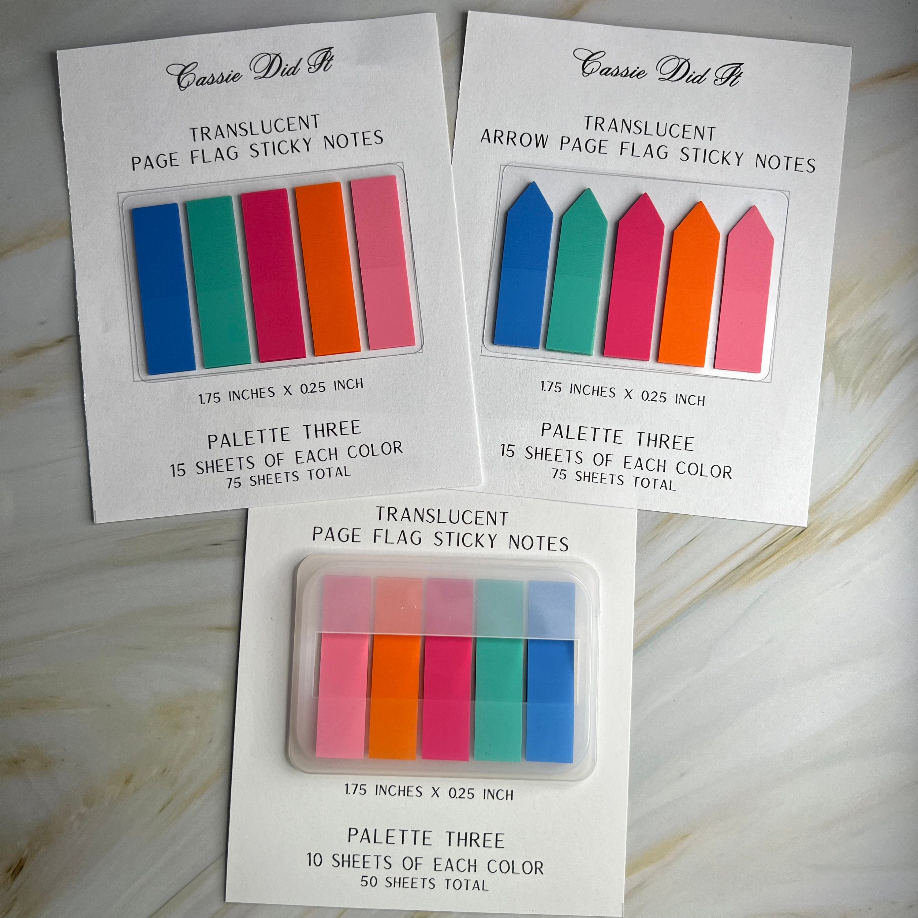 Page Flags Arrow Page Flags Pop-up Dispensed Page Flags - Etsy