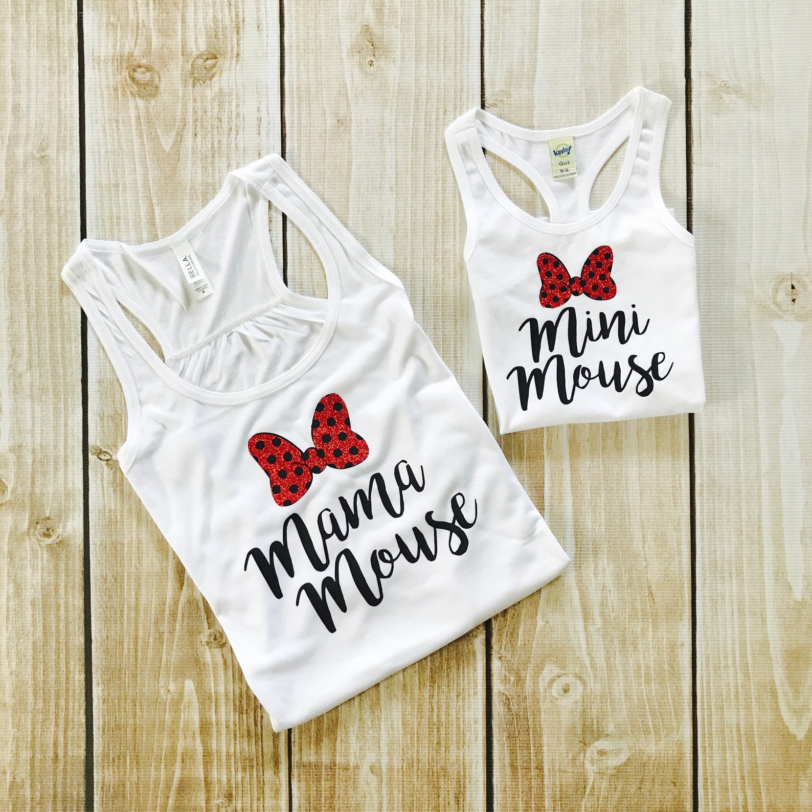 Mouse Family Tank Top Matching Mommy & Daddy Brother Auntie | Etsy