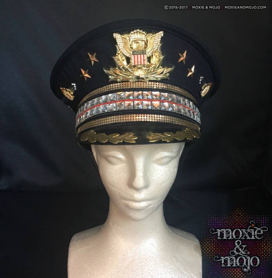 Captain's Hat: Military Admiral Decorated Soldier Hat | Etsy
