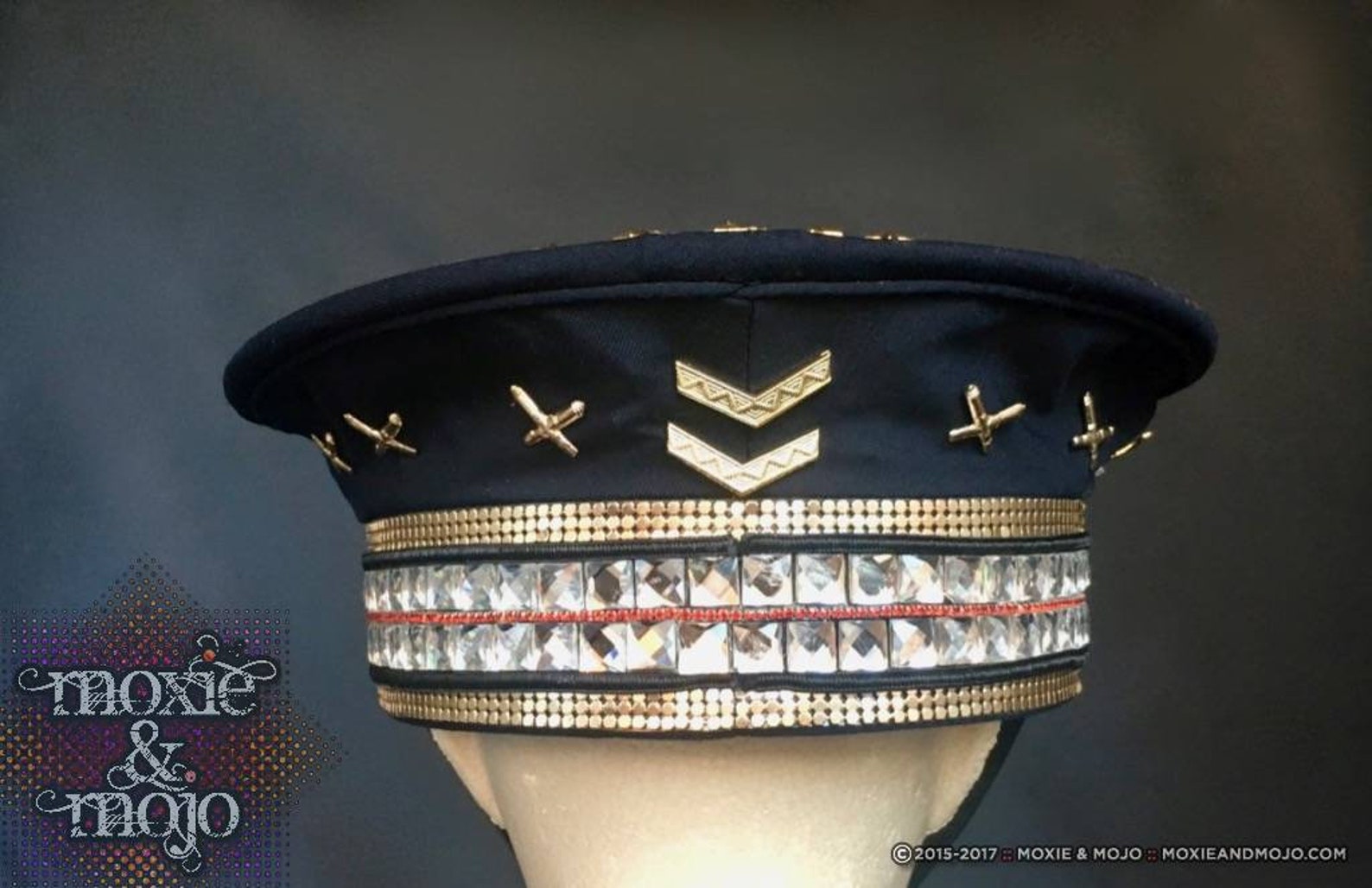 Captain's Hat: Military Admiral Decorated Soldier Hat | Etsy