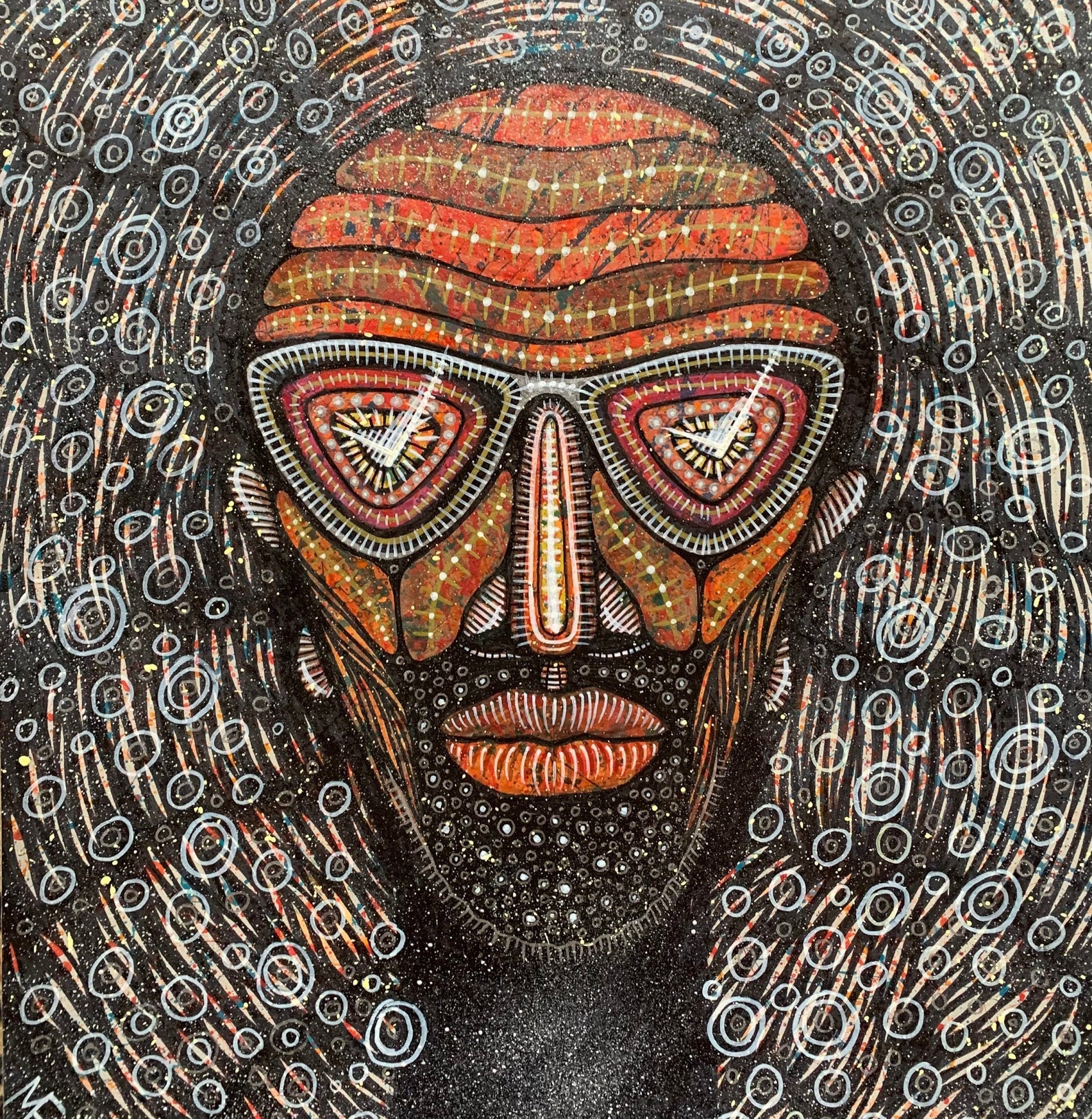 FUNK YOU: Original Art Acrylic Color Graphics Wall Art - Etsy