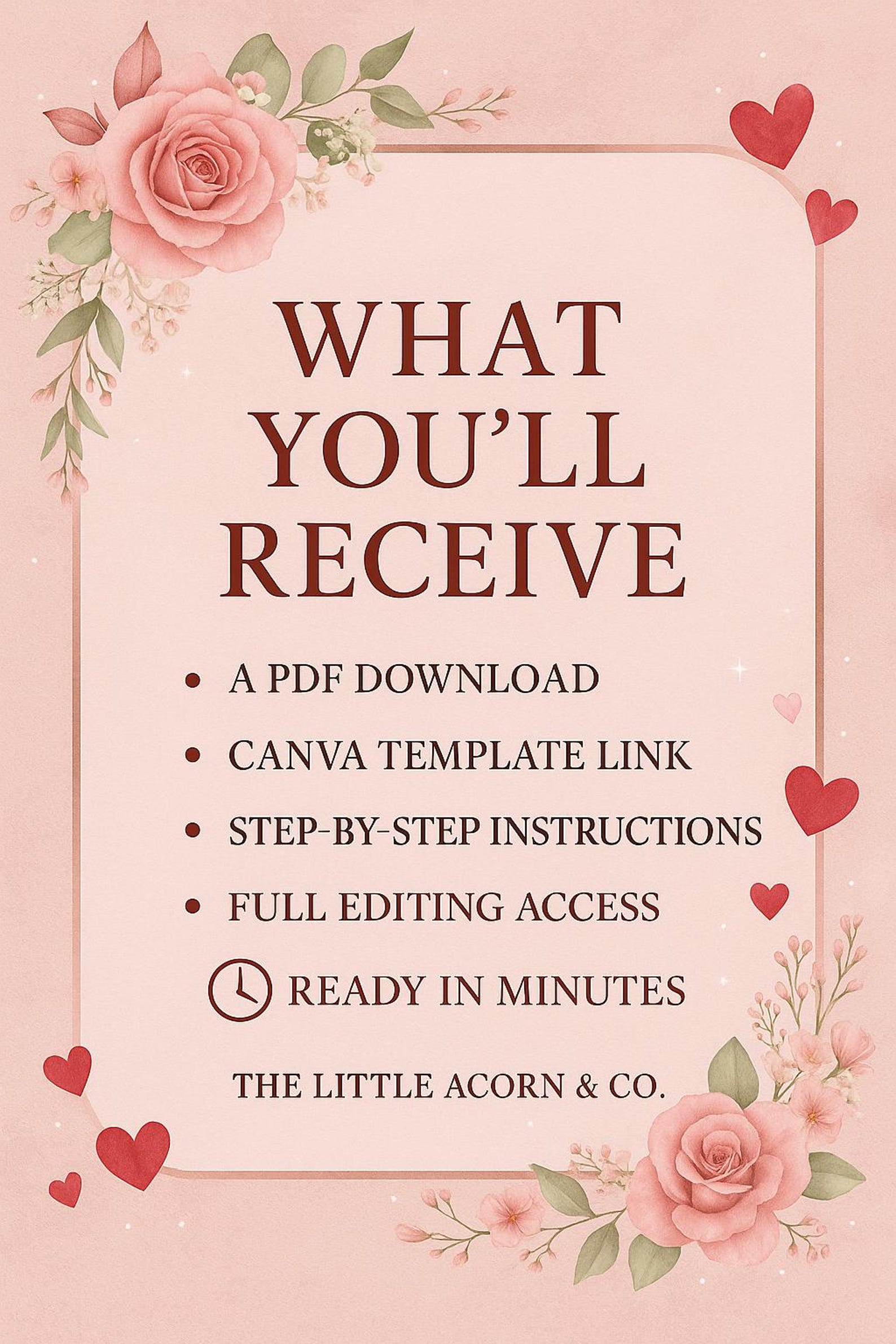 Valentine Pregnancy Announcement • Cupid's Secret, Canva Template ...