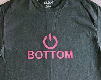 Power Bottom T Shirt | Etsy