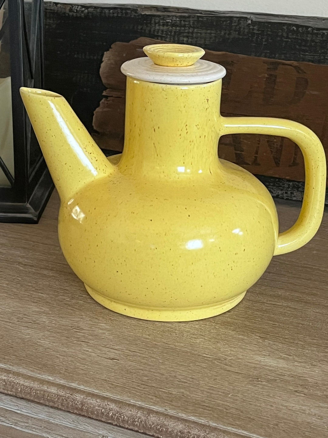 Vintage MCM Art Deco A.C. Davey California Pottery Pitcher Speckled ...