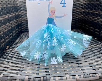 Elsa Birthday Card | Etsy