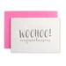 Engagement Card Woohoo Congratulations Card - Etsy UK