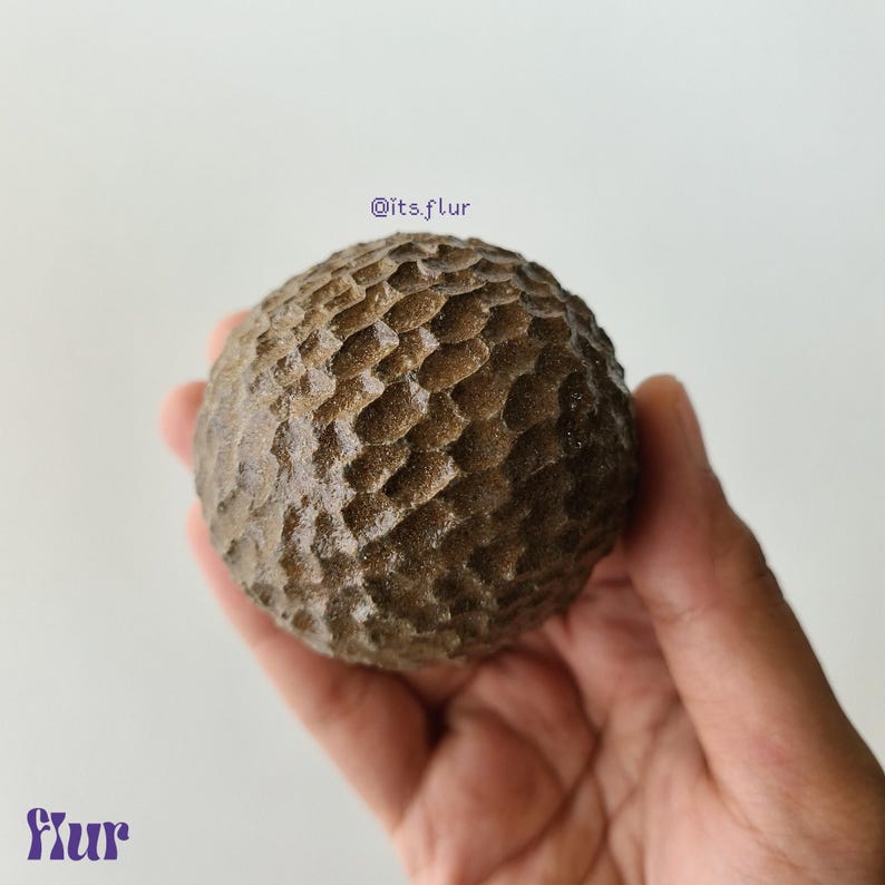 Earth - Set of 9 Brown Ceramic Orbs | Sphere Sculpture, Home Decor ...