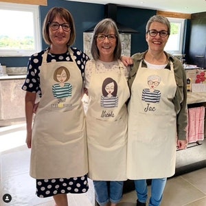 Personalised Star Baker Apron, Mothers Day Gift for Mum, Baking Gift ...