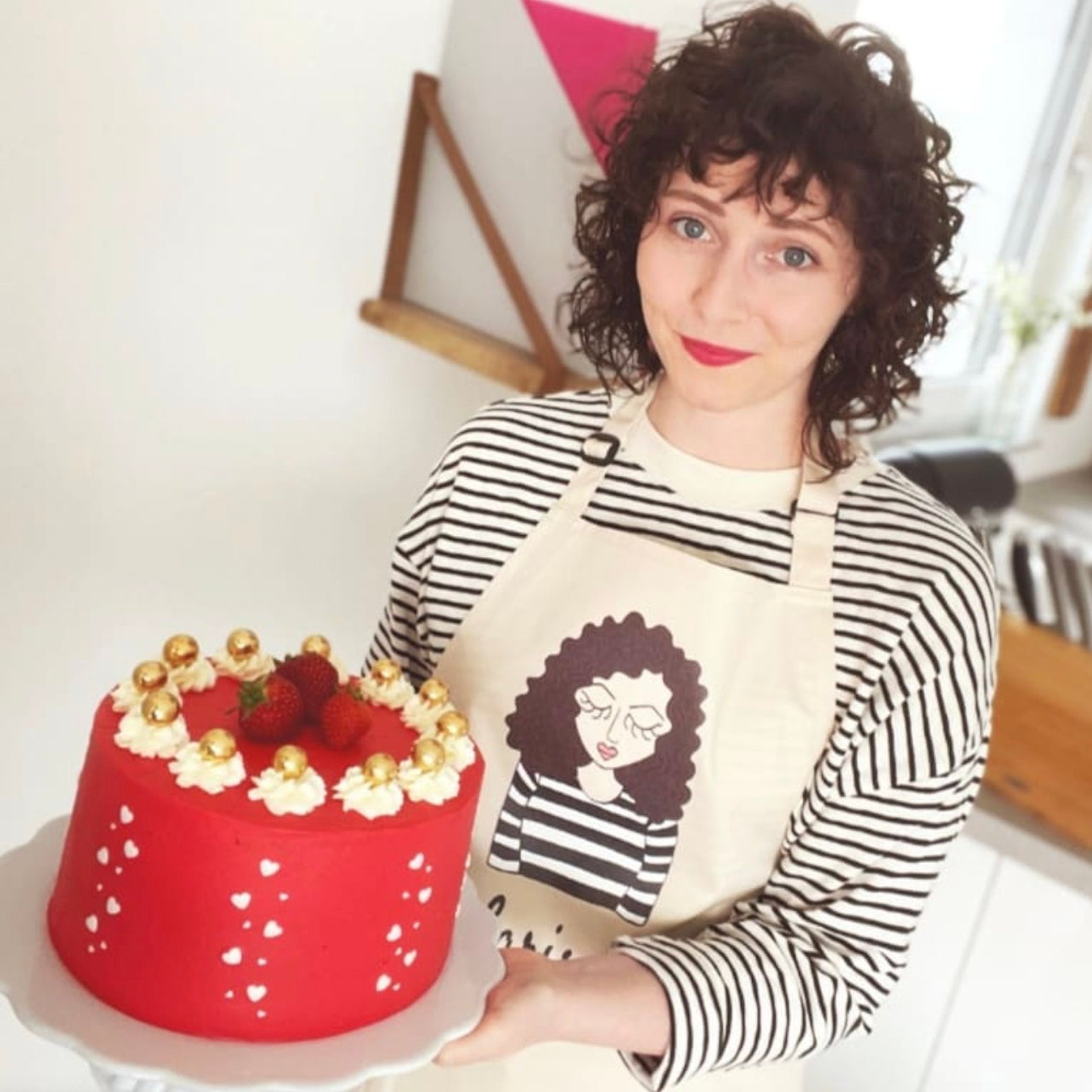 Personalised Star Baker Apron, Mothers Day Gift for Mum, Baking Gift ...