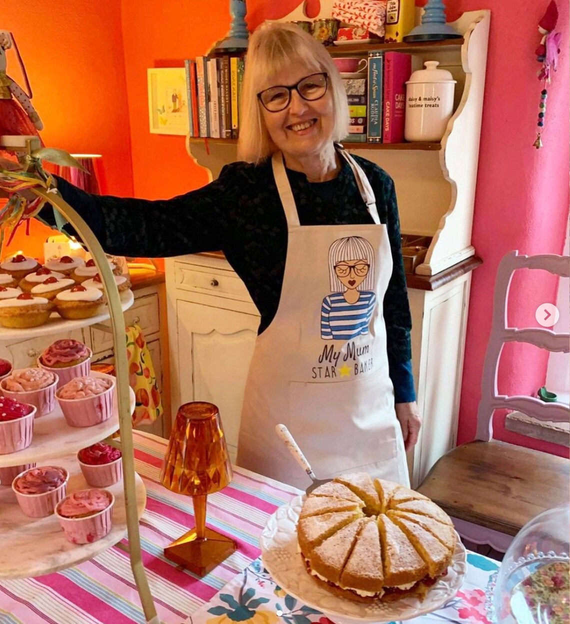 Personalised Apron, Baking Gift for Her, Custom Pinny, Bake off Gift ...