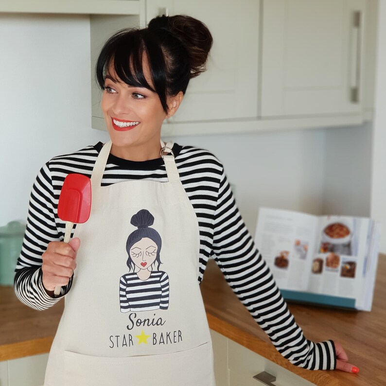 Personalised Apron Baking Gift for Her Custom Pinny Bake - Etsy