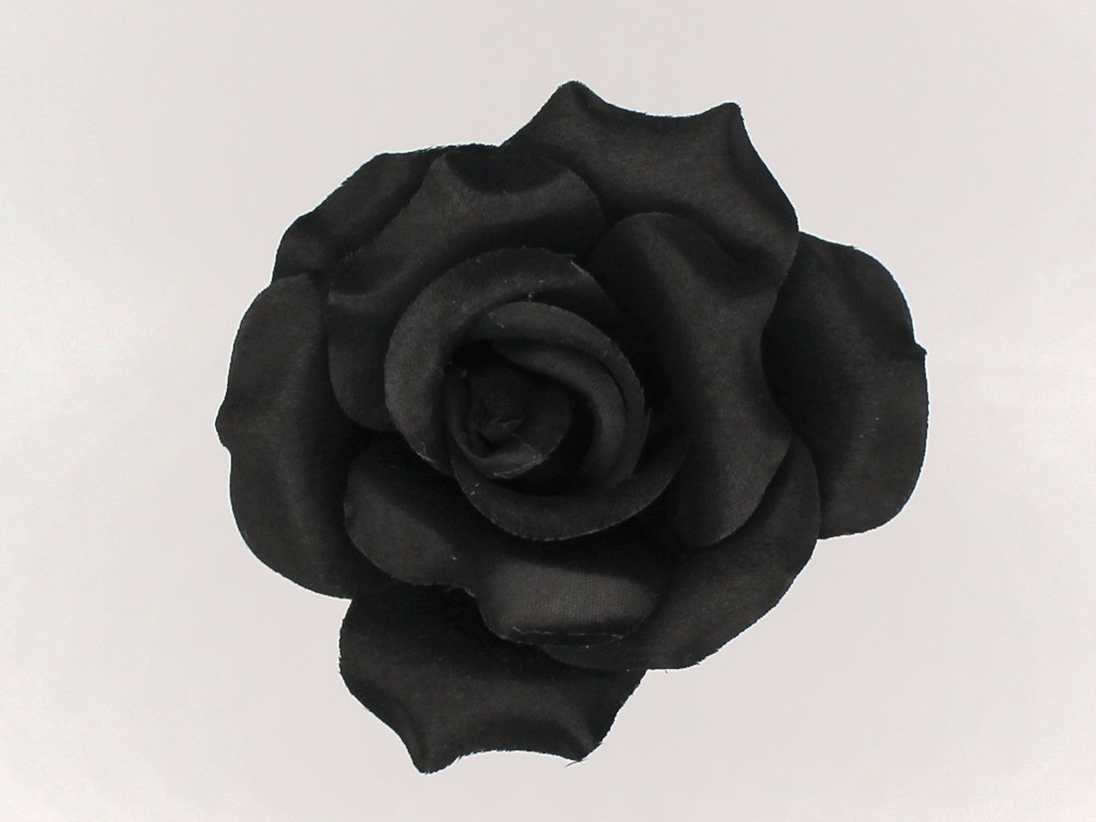 Silk Rose Heads, 12pcs, Black Artificial Flowers - Etsy