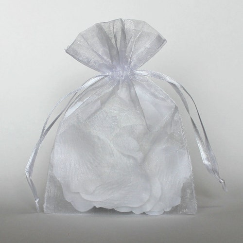 Organza Gift Bags Sheer Favor Bags With Drawstring for - Etsy