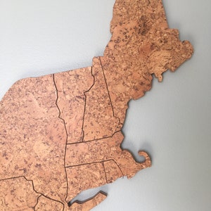Giant Cork Wall Map of the United States - Etsy