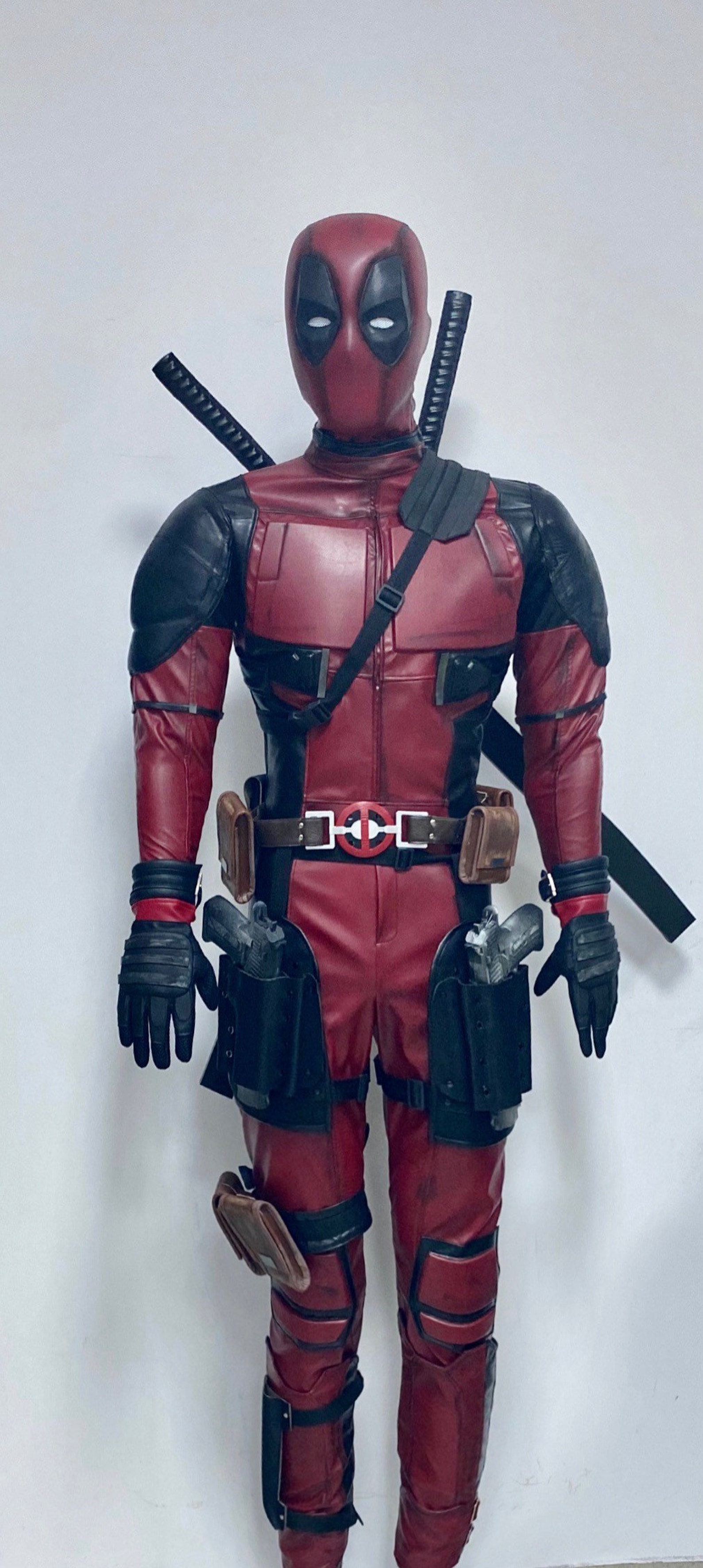 Deadpool 2 DELUXE movie costume with MESH weathering genuine | Etsy
