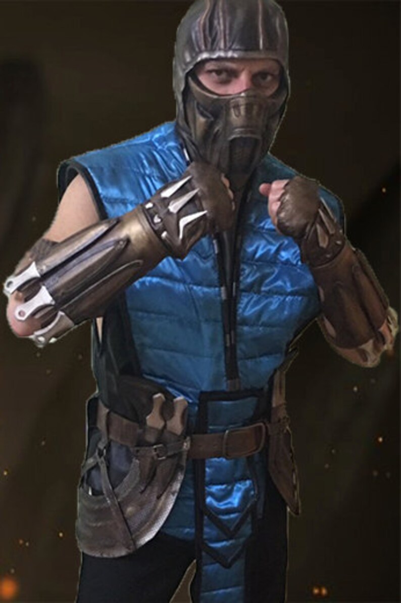 Sub Zero Mortal Kombat X costume/Sub Zero cosplay costume/ Sub | Etsy