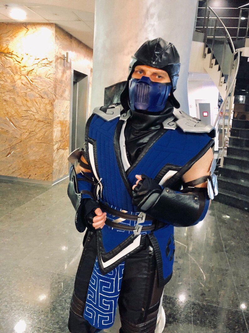Sub Zero MK 11 costume / Mortal Kombat scorpion / Sub Zero | Etsy
