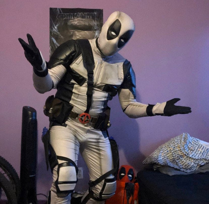 Gray Deadpool Xforce costume Deluxe/ Deadpool cosplay costume | Etsy