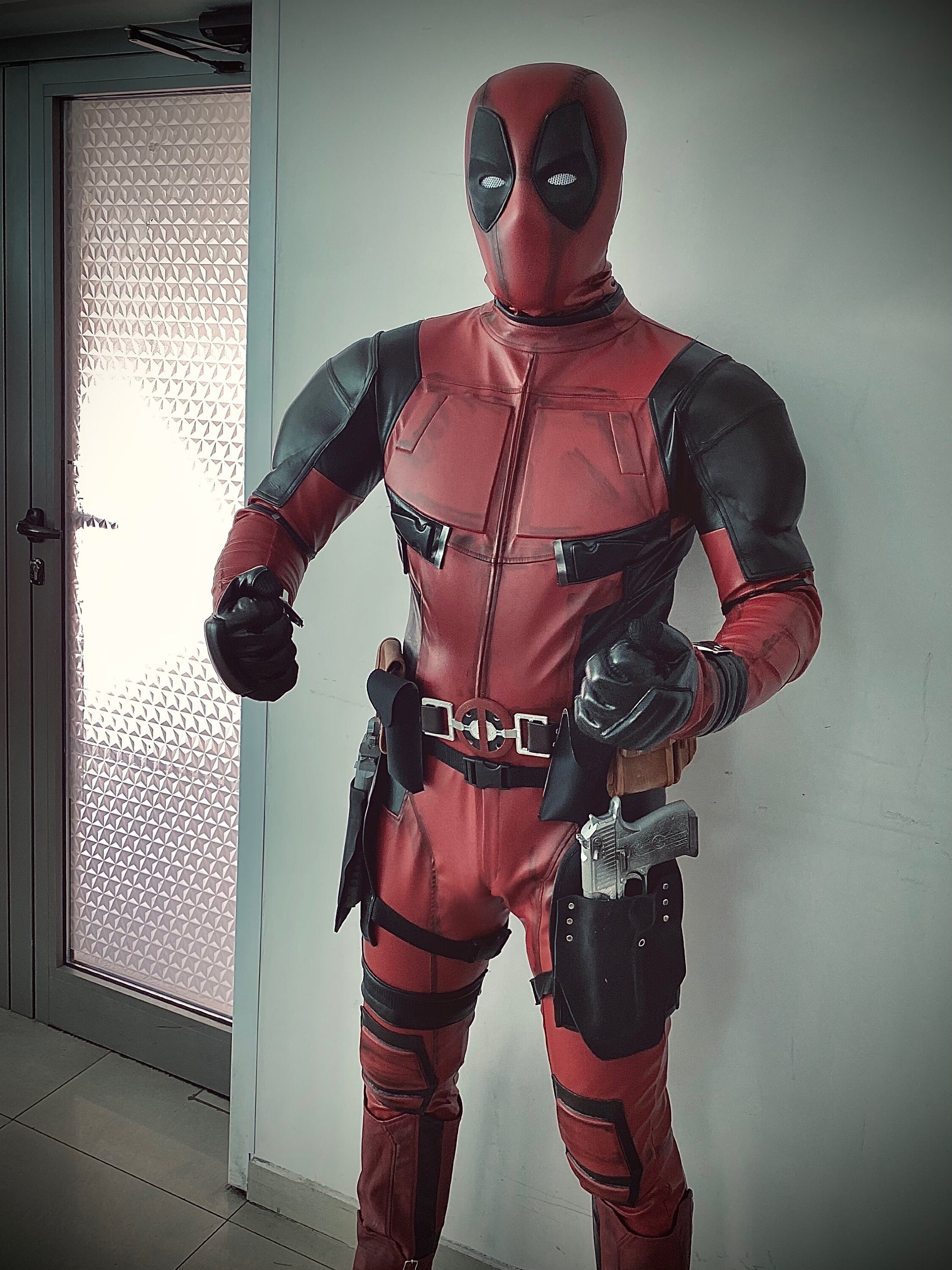 Deadpool DELUXE movie costume made to individual | Etsy