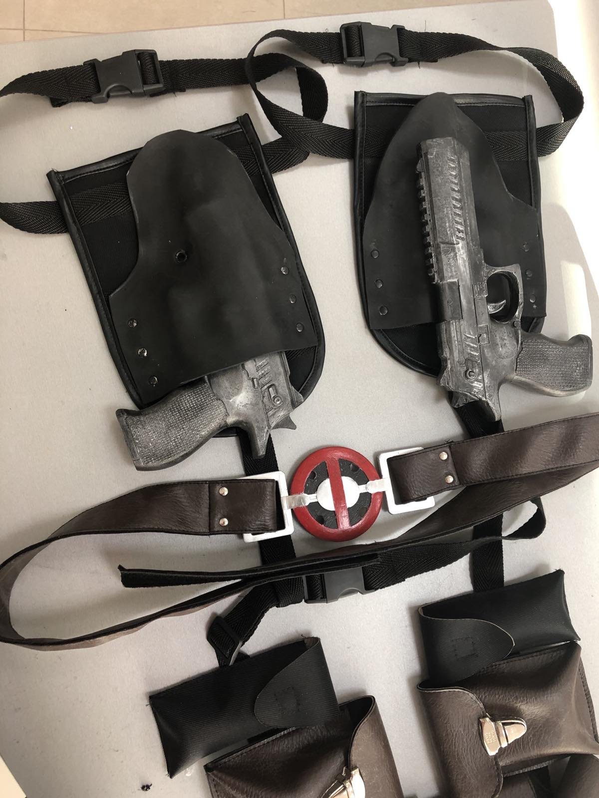 Deadpool movie gun / Deadpool guns/ Deadpool props/ Deadpool | Etsy