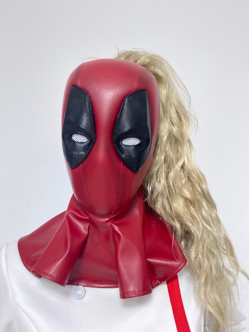 Lady Deadpool mask/ Female Deadpool mask/ Deadpool mask with | Etsy