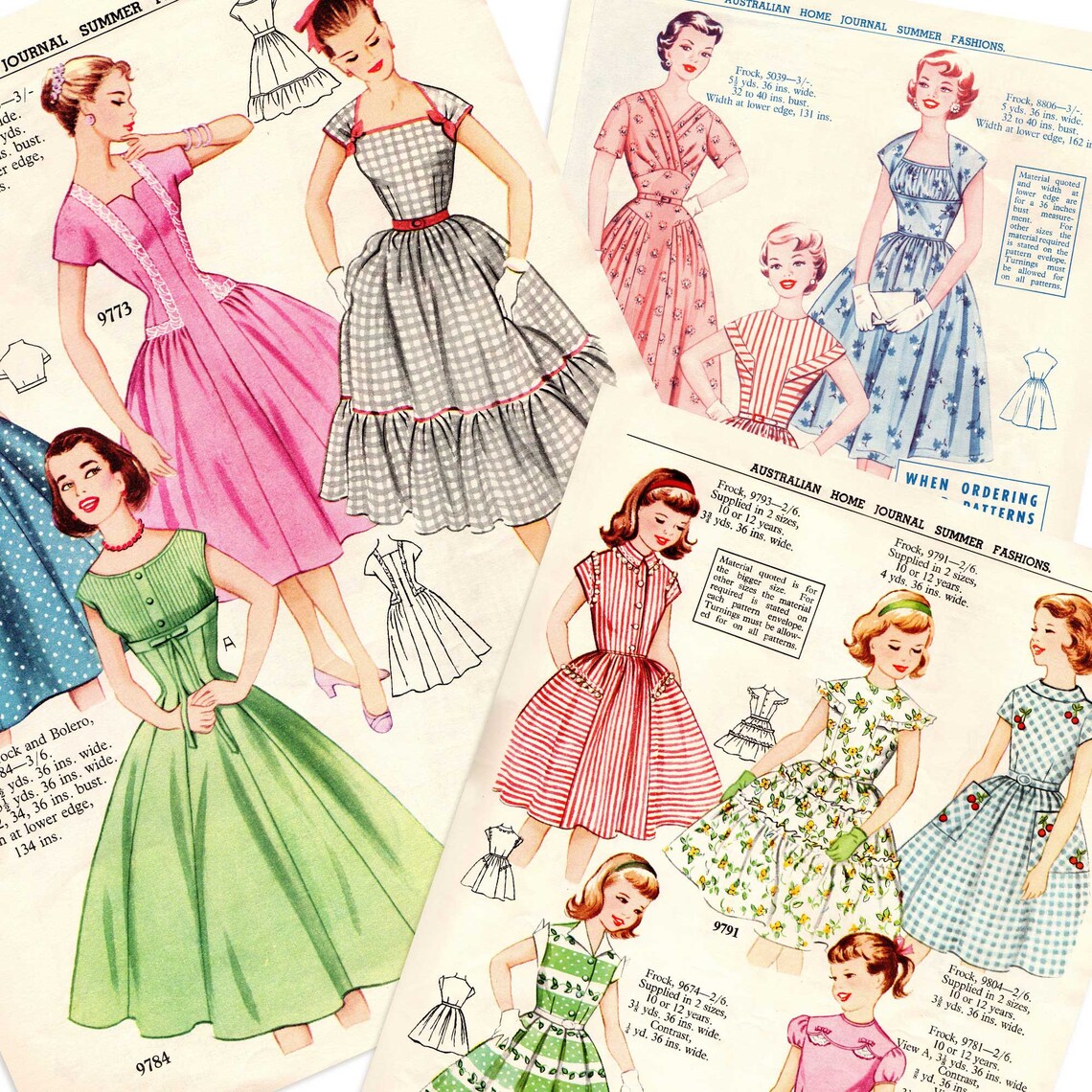 1950s Australian Home Journal Catalog DIGITAL/PDF Summer - Etsy Australia