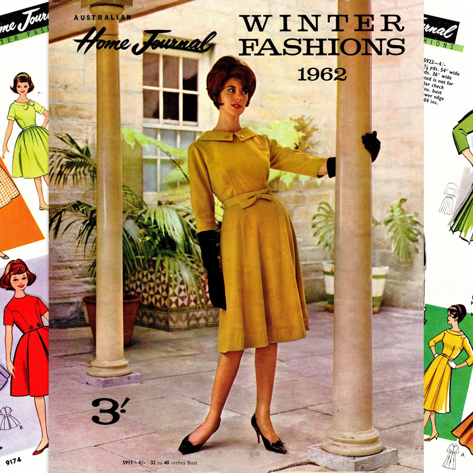 1960s Australian Home Journal Catalog [DIGITAL/PDF] Winter Fashions ...