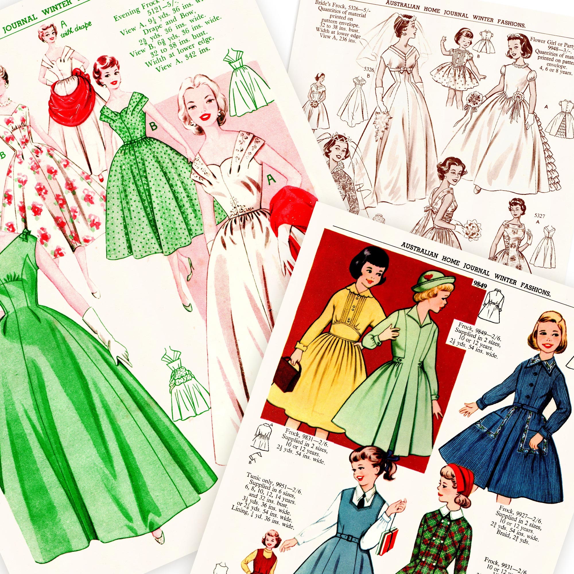 1950s Australian Home Journal Catalog DIGITAL/PDF Winter - Etsy Australia