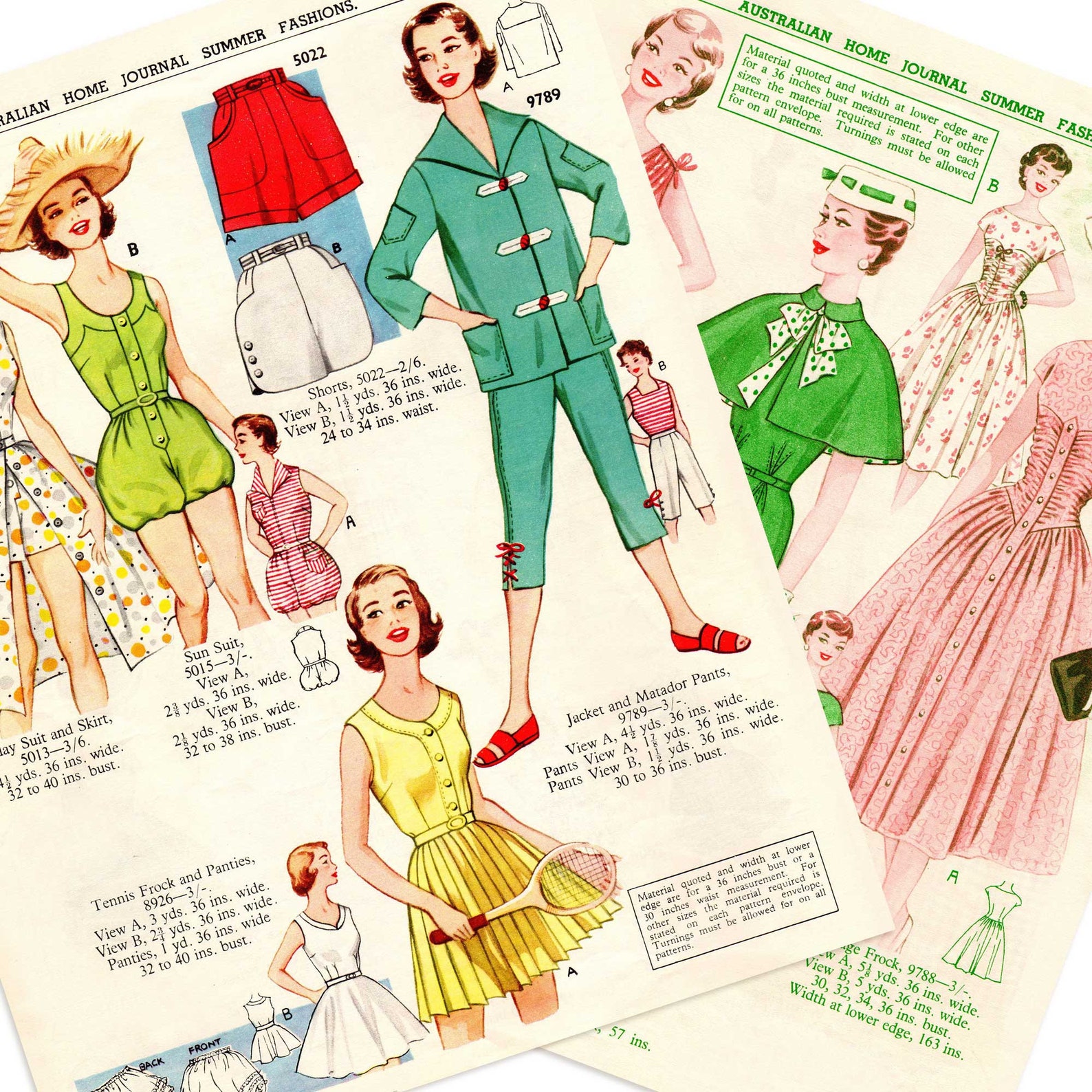 1950s Australian Home Journal Catalog DIGITAL/PDF Summer - Etsy