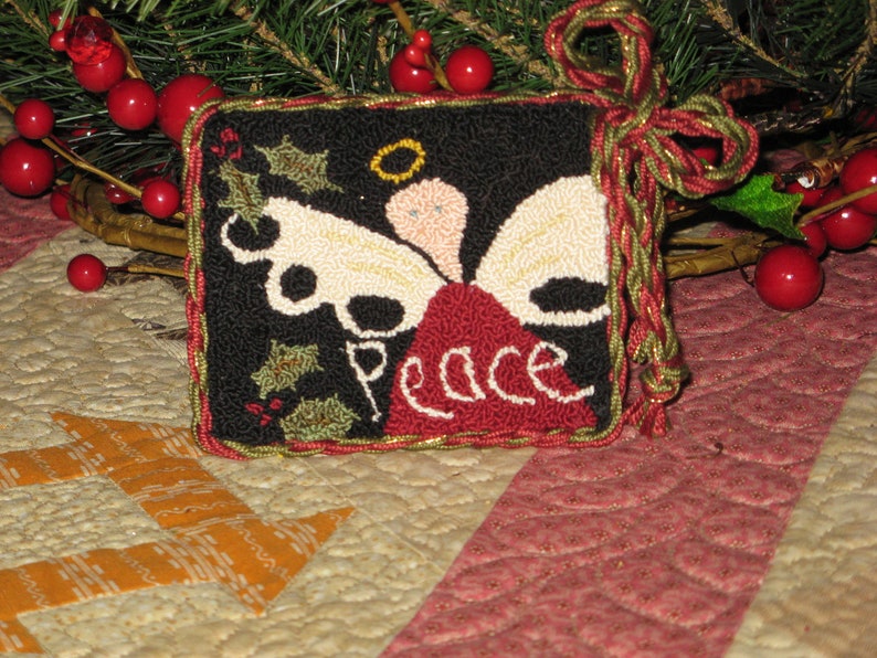 PN 195 Angel Blessings Punch Needle Pattern - Etsy