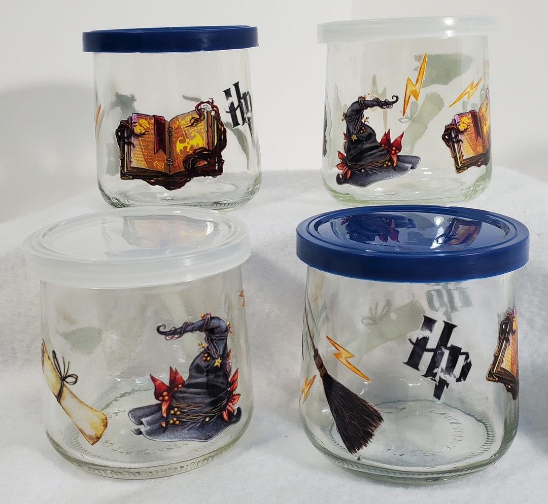 Oui Jars, Harry Potter, Oui Storage Jar, Oui With Lid, Jar Set - Etsy