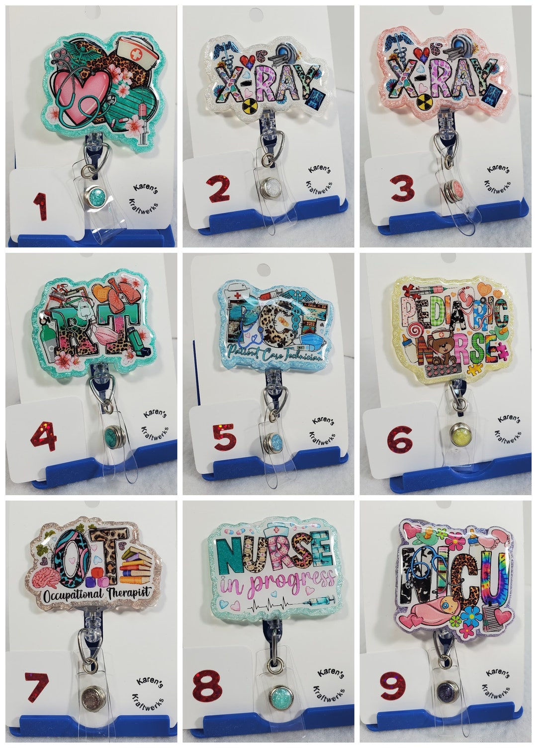 Badge Reels, Medical Badge Reel, Fun Badge Reel, Nurses - Etsy