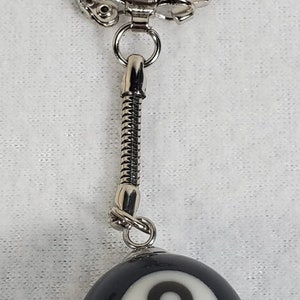 Pool Ball Keychain, Mini Pool Ball, Vintage, Billiard Ball Keychain ...