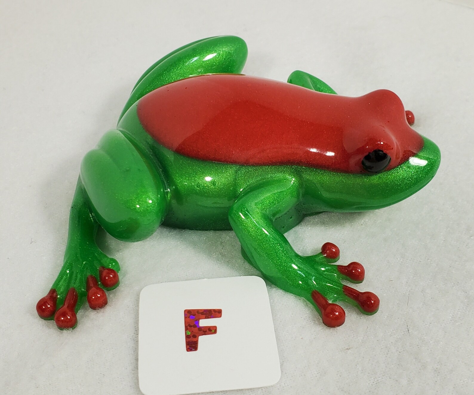 Frog, Resin, One of a Kind, Epoxy Frog, Handmade, Ready to Ship - Etsy