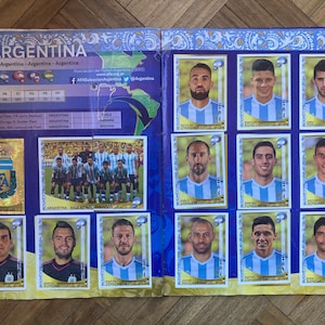 Panini 2016 Fifa COPA AMERICA CENTENARIO 100% Complete Football Sticker ...