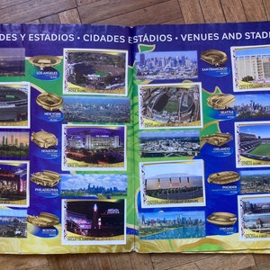 Panini 2016 Fifa COPA AMERICA CENTENARIO 100% Complete Football Sticker ...