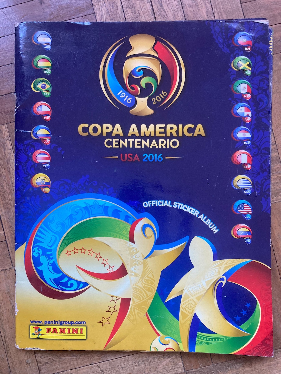 Panini 2016 Fifa COPA AMERICA CENTENARIO 100% Complete Football Sticker ...