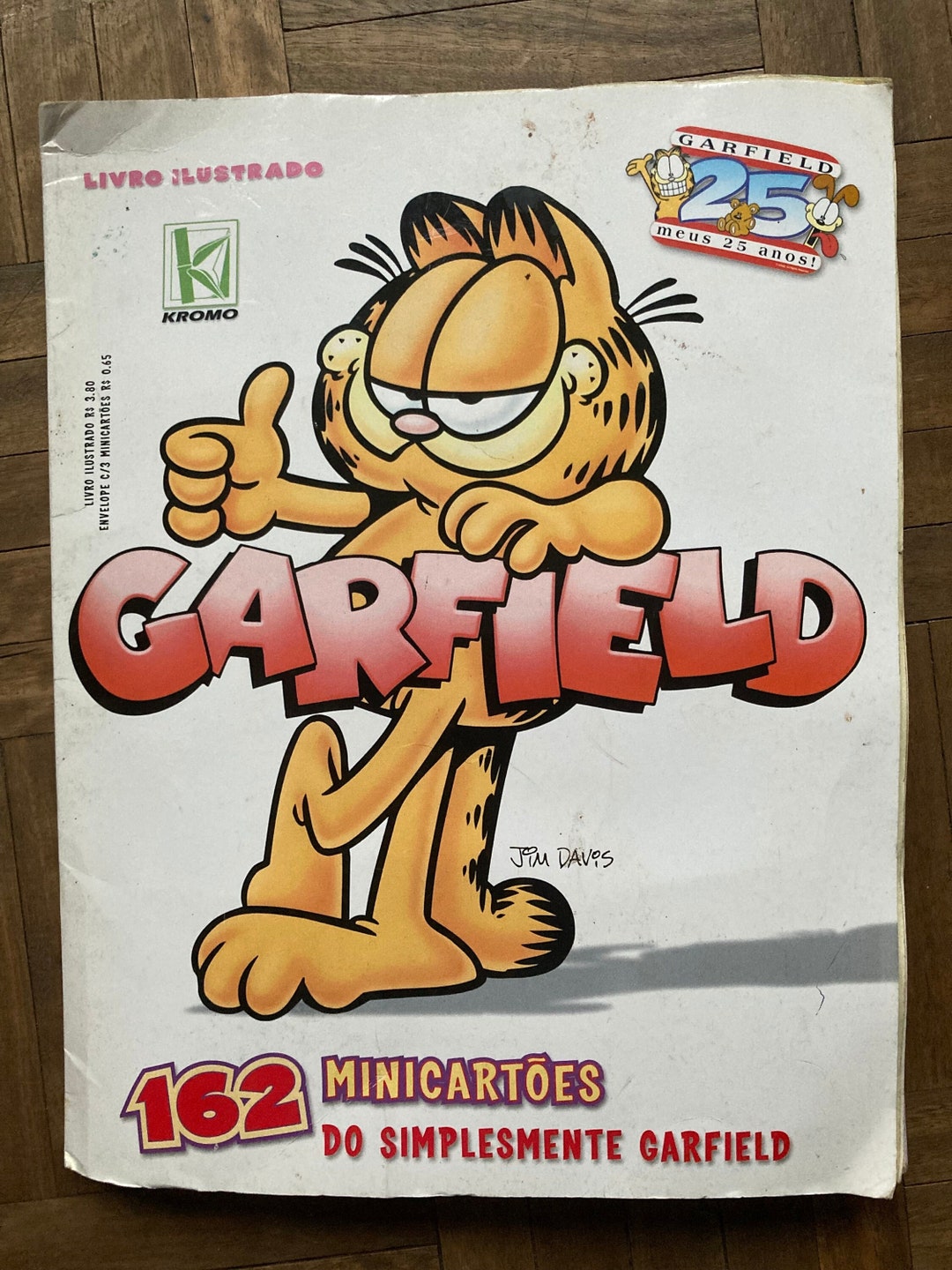 GARFIELD - Rare Sticker Album. Brazil (2004) Written in Portuguese - No ...
