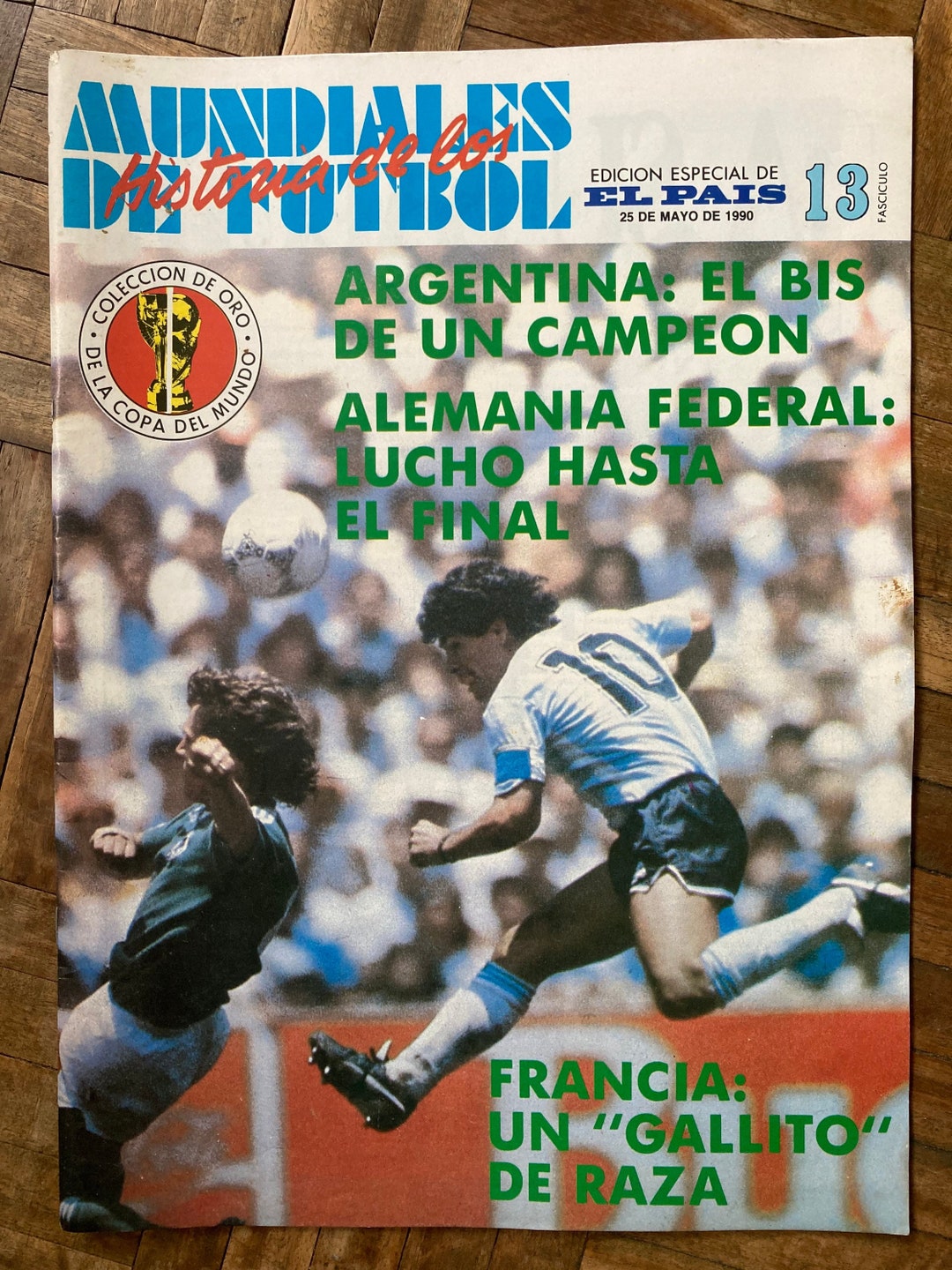 The Worldcup History (1990) - Fascicle N13: Mexico, 1986 - Soccer ...