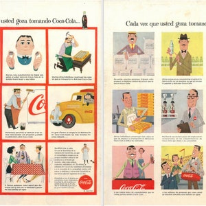 Instant Download - Set of 39 PDF "coca Cola" Vintage Ads From 1950s ...